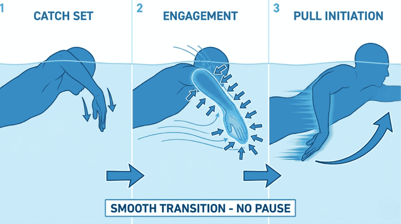 Freestyle Catch to Pull Transition | Rocket Swim Club