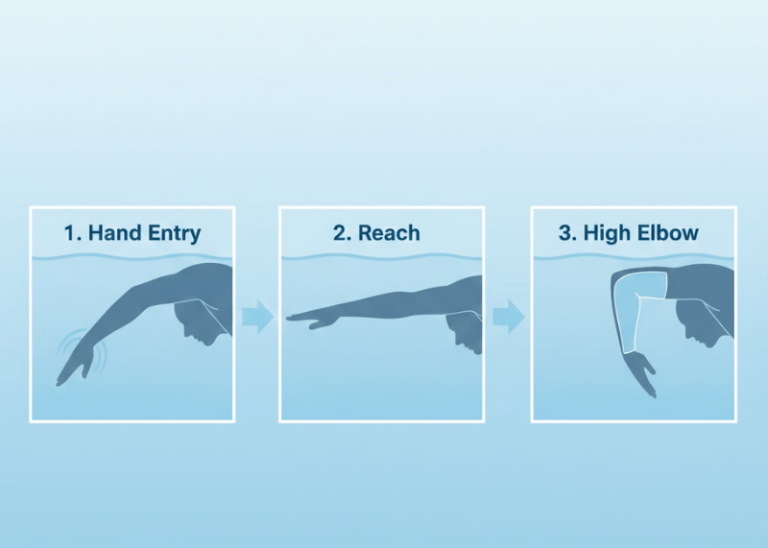 Simplified Freestyle Catch and Pull Techniques - Rocket Swim
