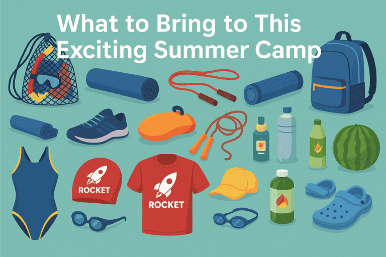 What to Bring in This Exciting Summer Camp | Rocket Swim Club